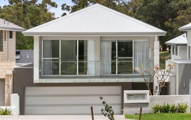 Sloping Block House Design by Custom Home Builder Infratec Homes